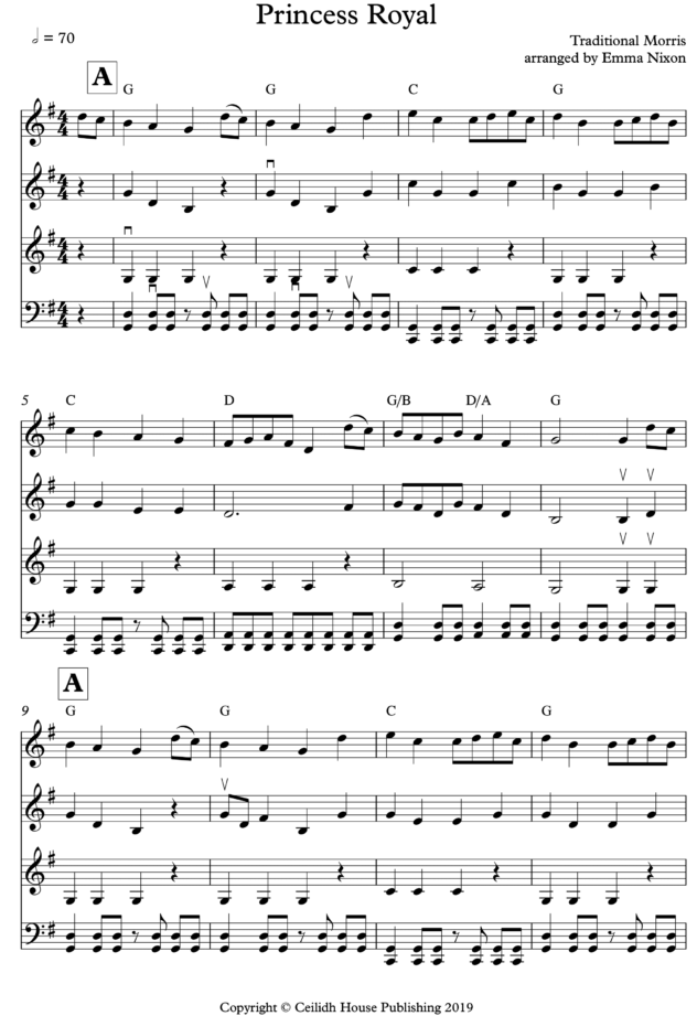 Princess Royal – Traditional Morris – Emma Nixon – musician